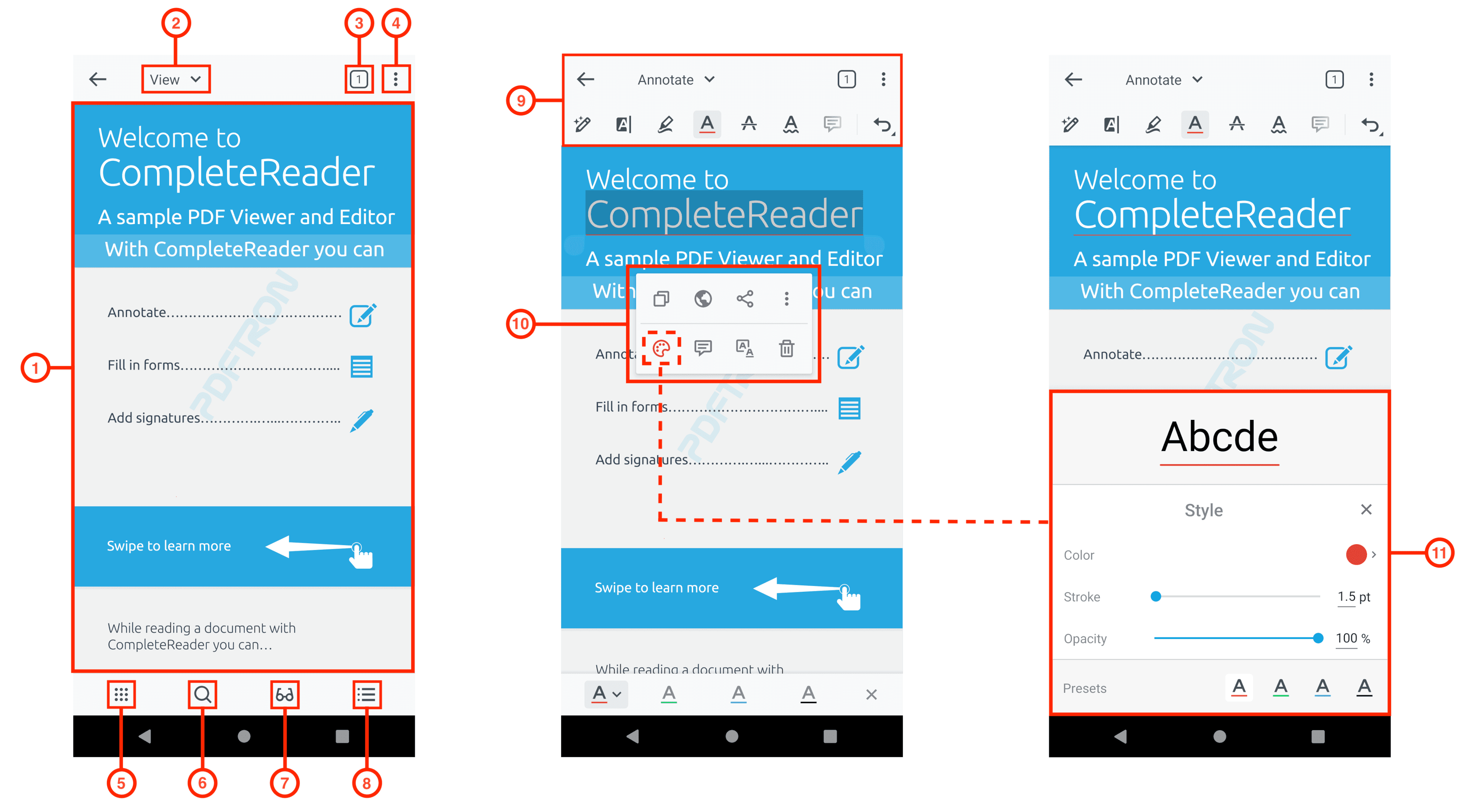Android Pdf Viewer Ui Components Apryse Documentation